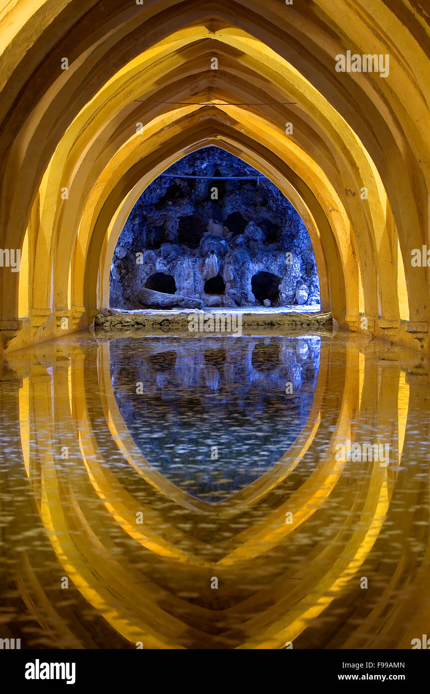 Royal Alcazar,`Baños de Doña Maria de Padilla´, baths of Doña María de ...