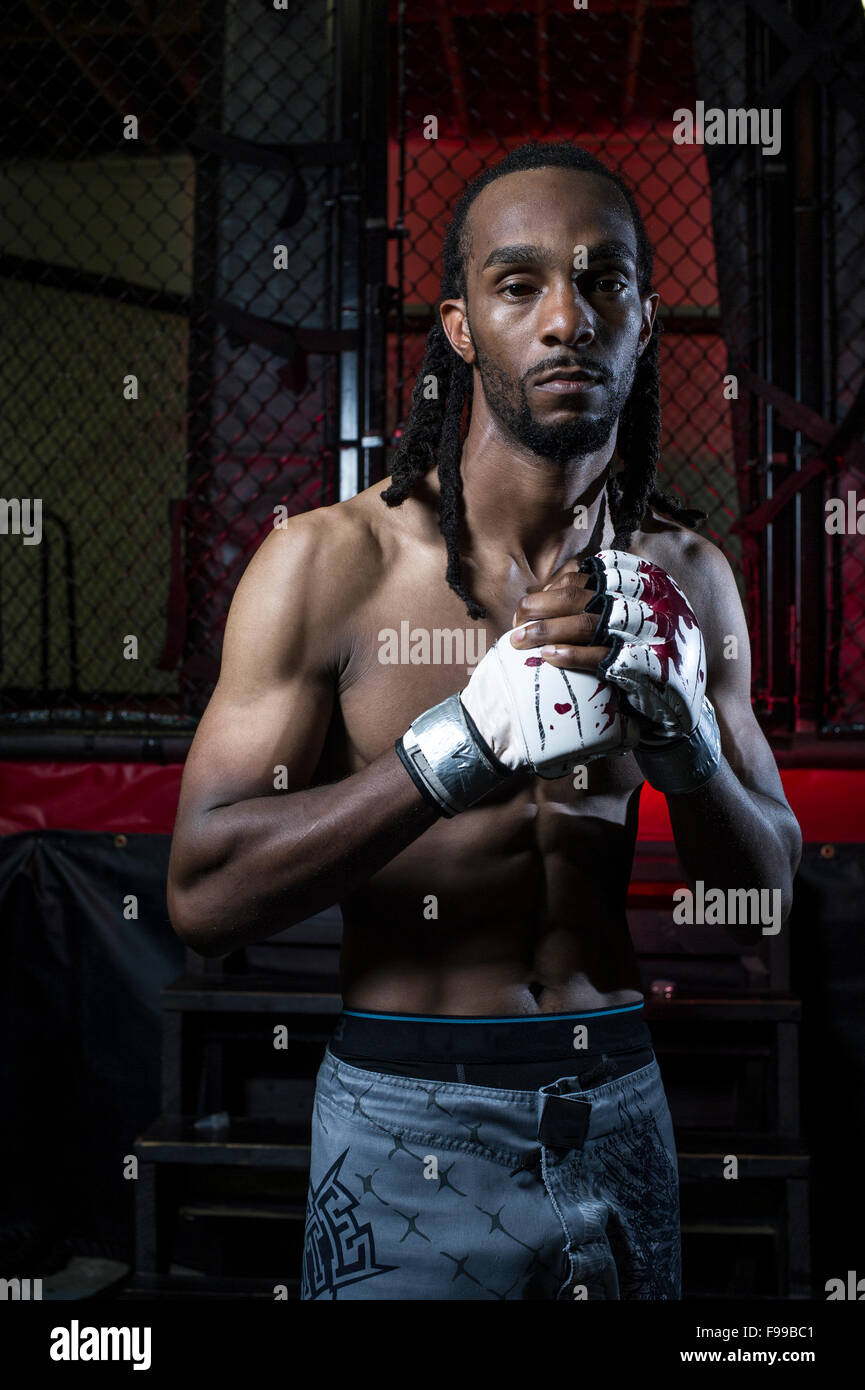 Mixed martial arts fighter Stock Photo - Alamy Mixed martial arts fighter Stock Photo - Alamy