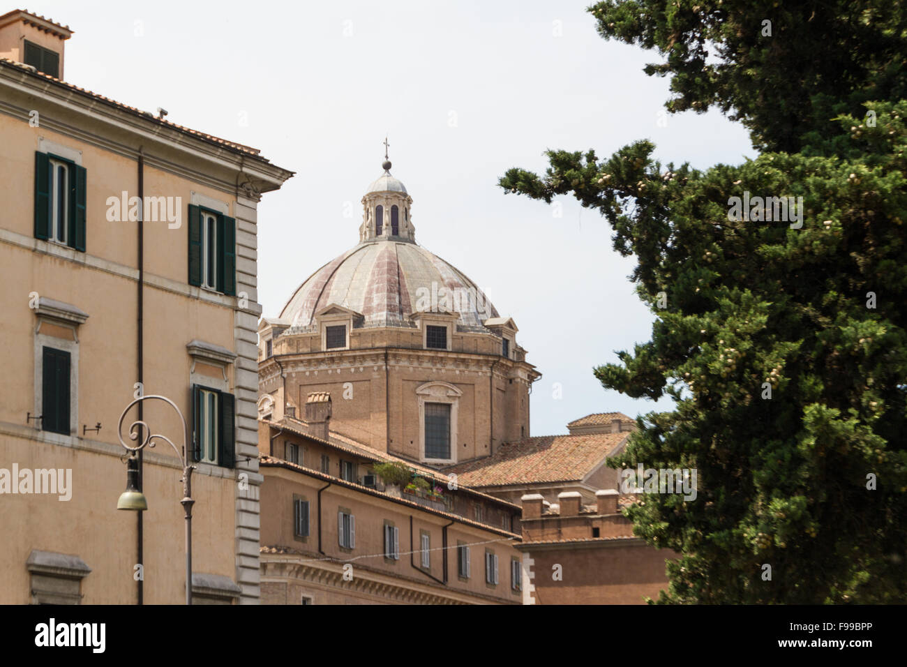 Great church in center of Rome, Italy Stock Photo - Alamy