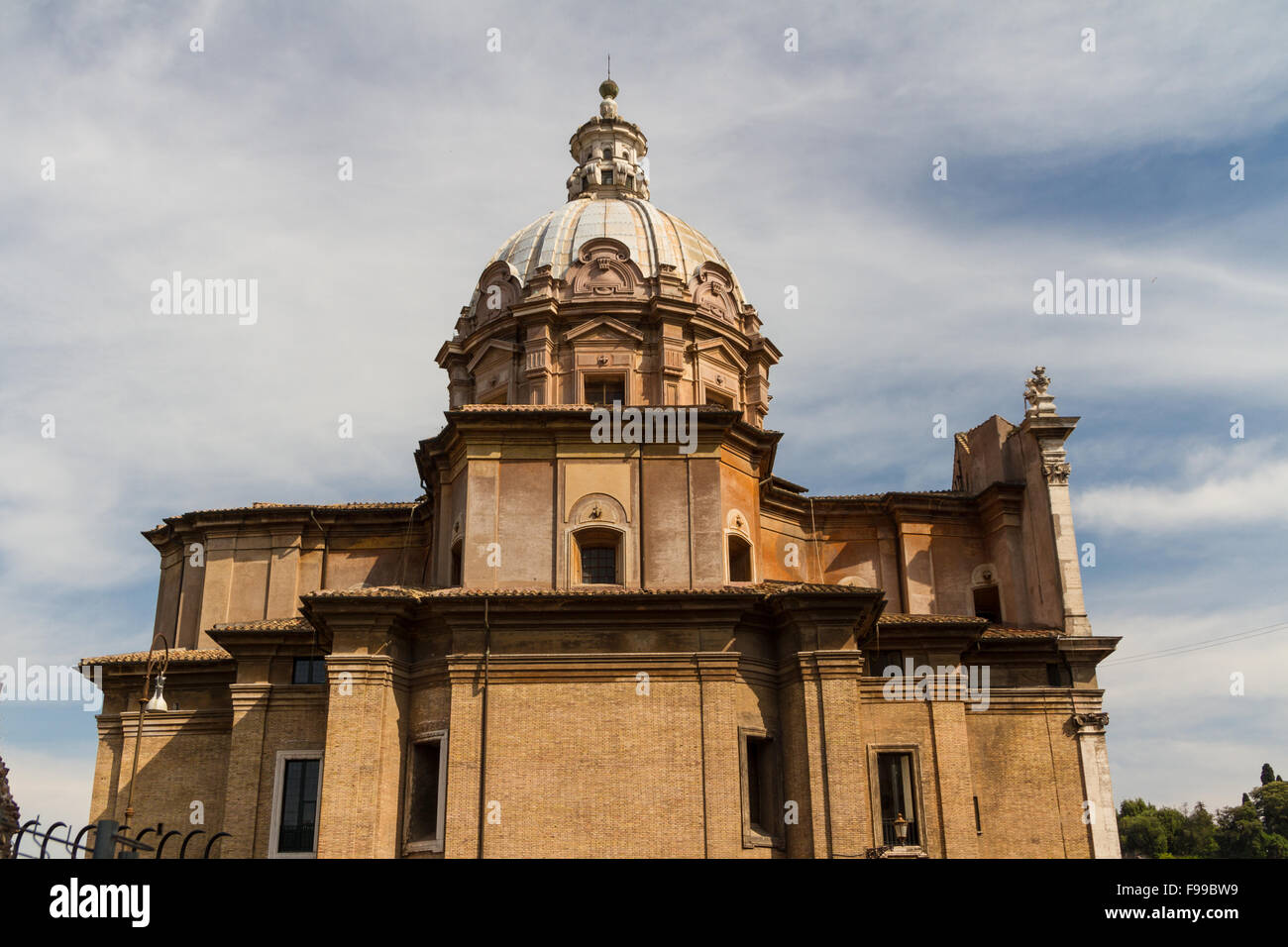 Great church in center of Rome, Italy Stock Photo - Alamy