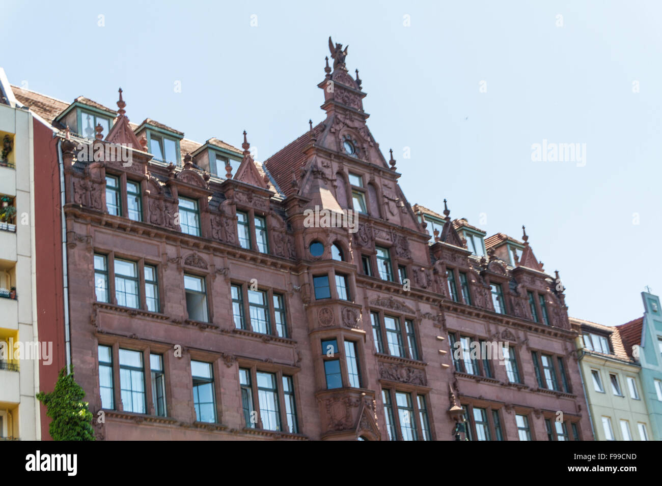 Row of Buildings in Berlin, Germany Stock Photo - Alamy