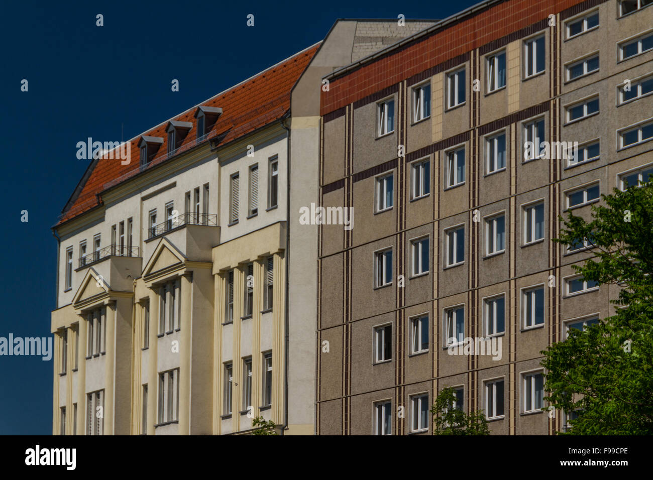 Row of Buildings in Berlin, Germany Stock Photo - Alamy
