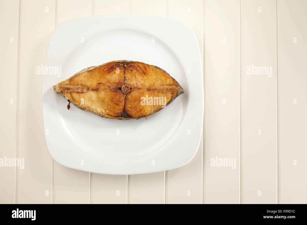 deep fried slice of the seer fish Stock Photo - Alamy