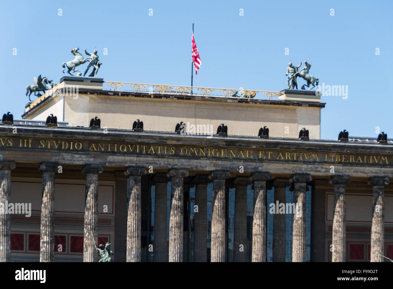aerial view of central Berlin Stock Photo - Alamy