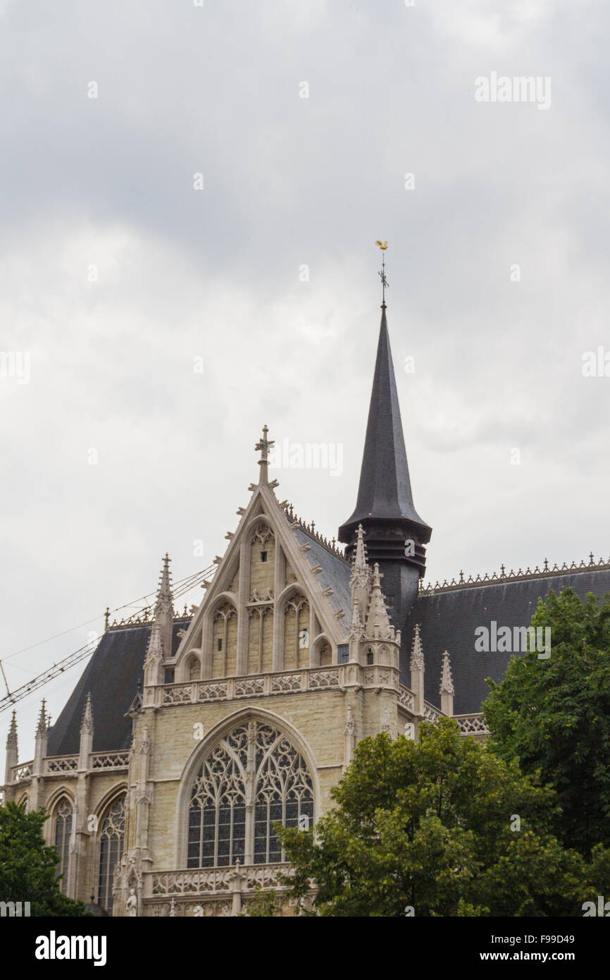 Brussels city view Stock Photo - Alamy