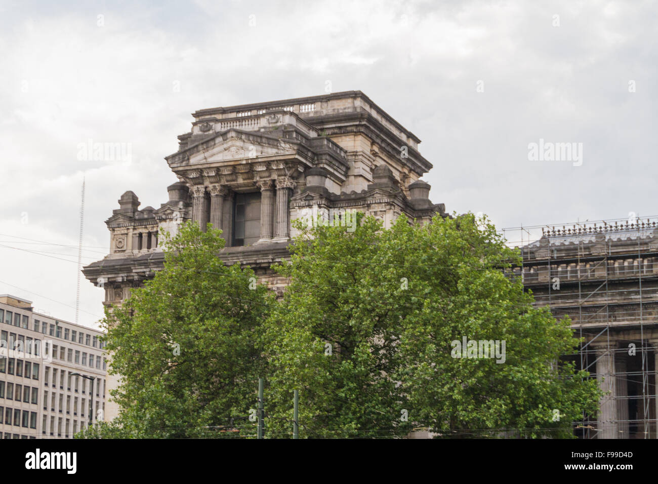 Brussels city view Stock Photo - Alamy