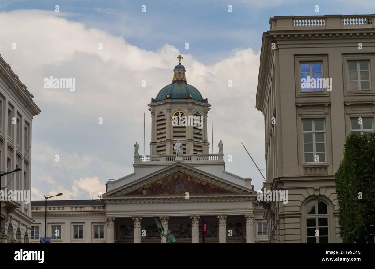 Brussels city view Stock Photo - Alamy