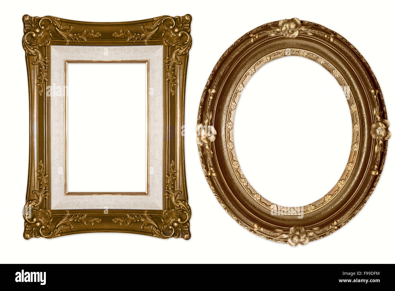 Oval picture frames antique hi-res stock photography and images - Alamy