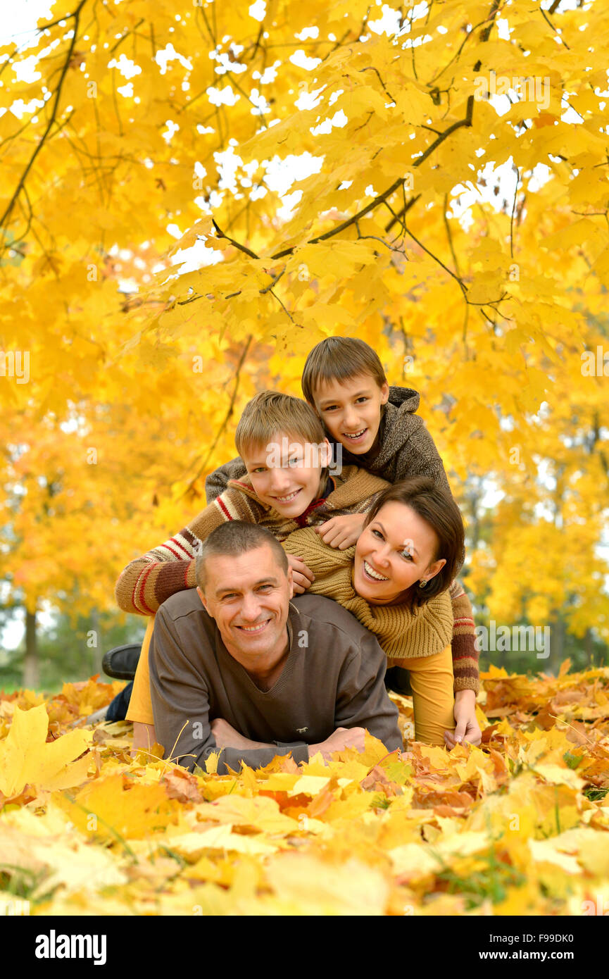beautiful happy family Stock Photo - Alamy