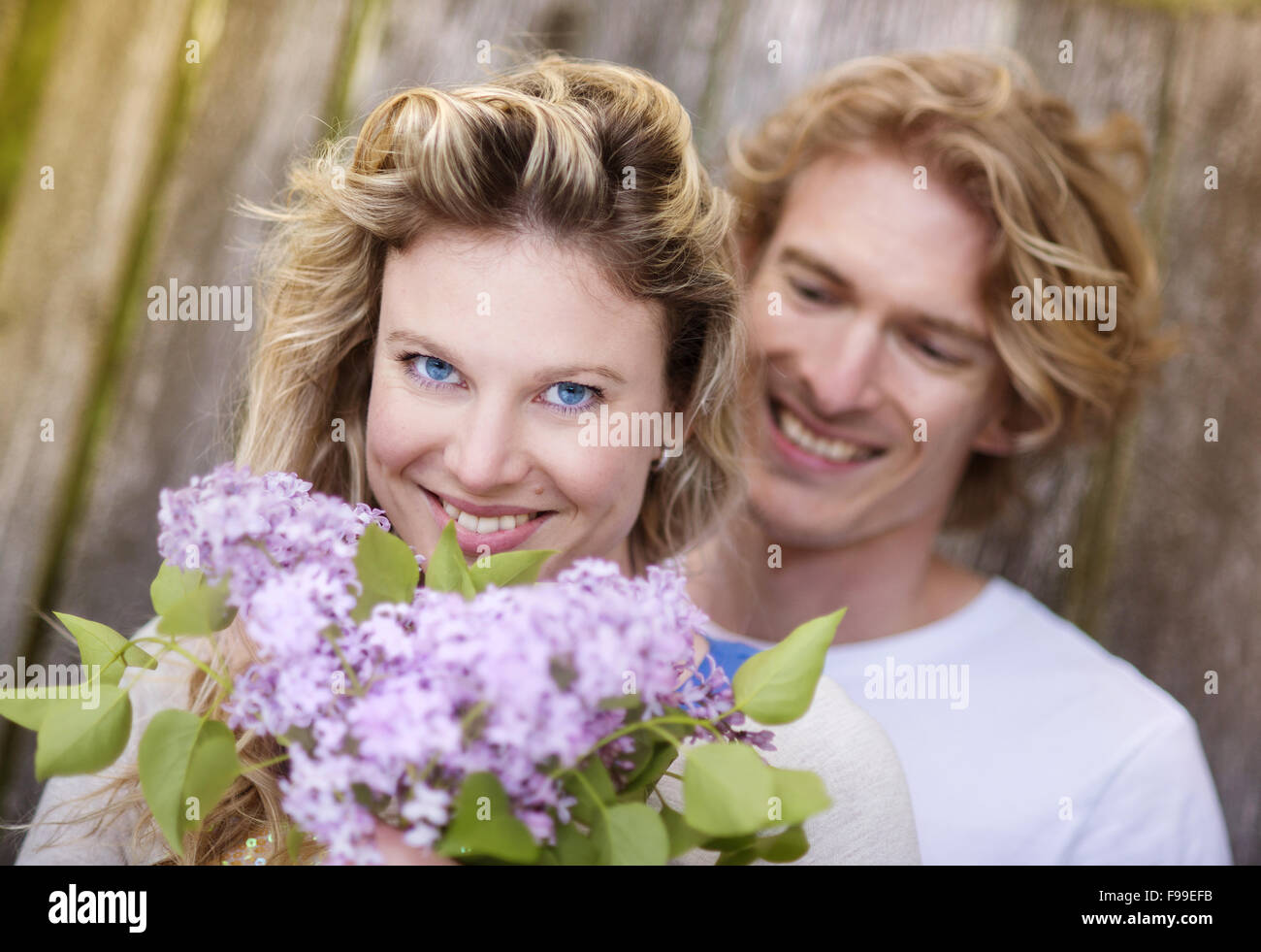 Adult couple outdoor spring hi-res stock photography and images - Alamy