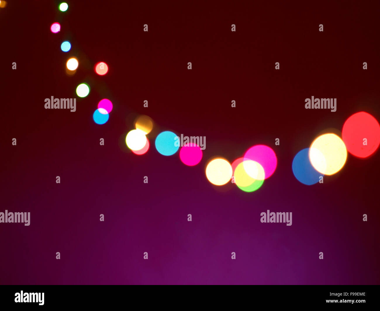 Colorful circles of light abstract background Stock Photo - Alamy