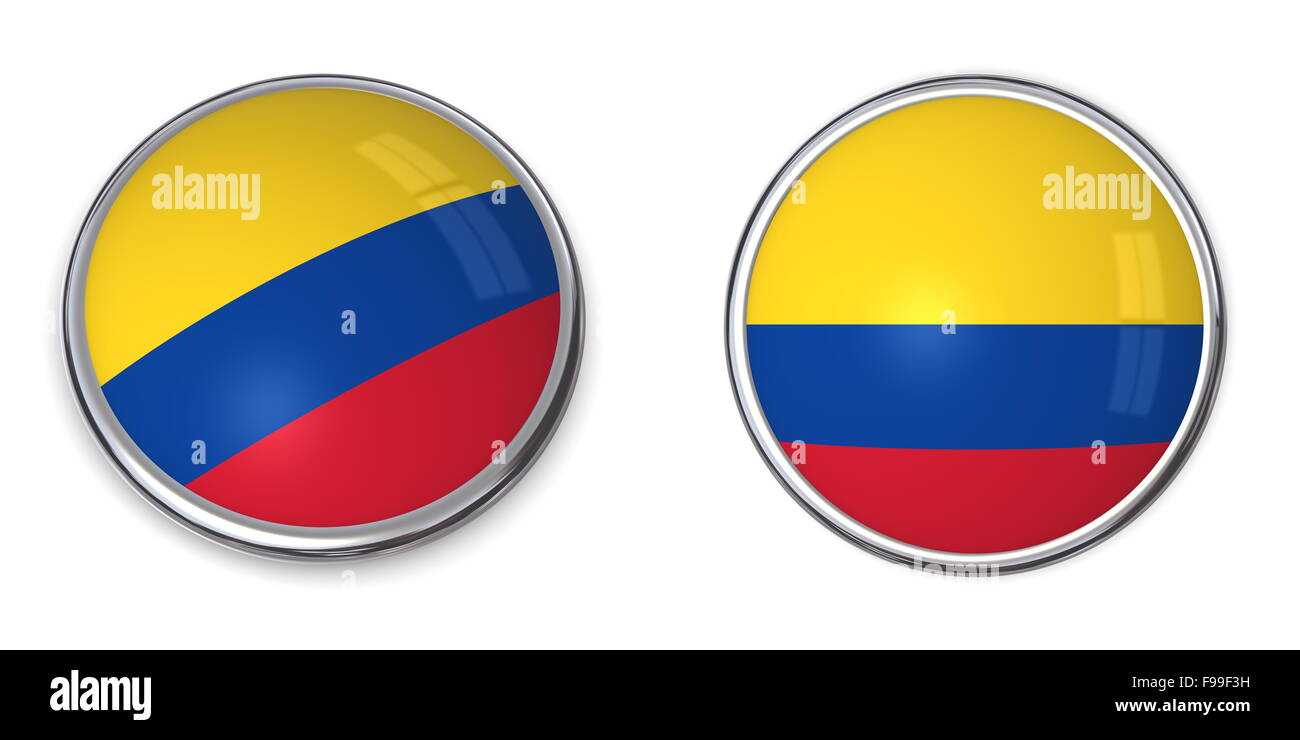 Colombia flag bogota Cut Out Stock Images & Pictures - Alamy