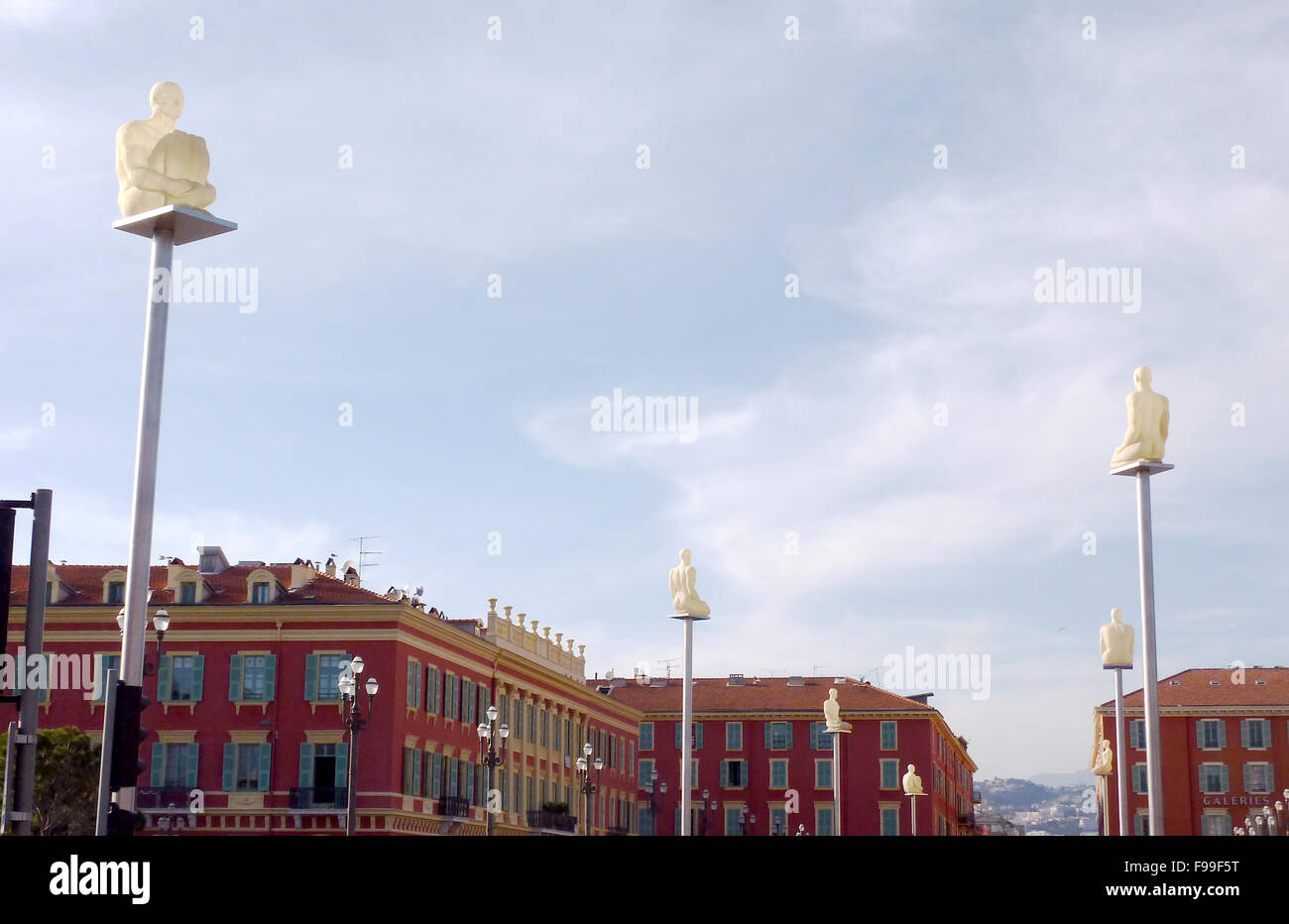 Statues at Nice, France Stock Photo - Alamy