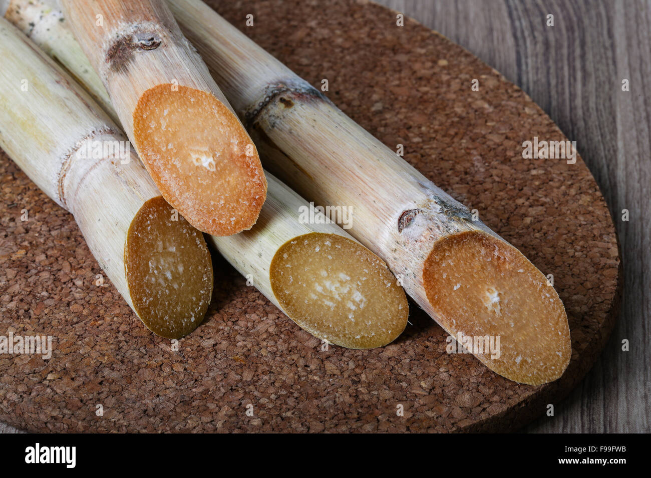 Ripe Sugar sticks on the wood background Stock Photo - Alamy