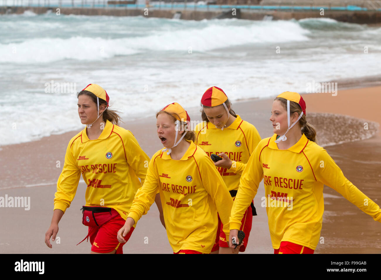 Teenage surf rescue volunteers hi-res stock photography and images - Alamy