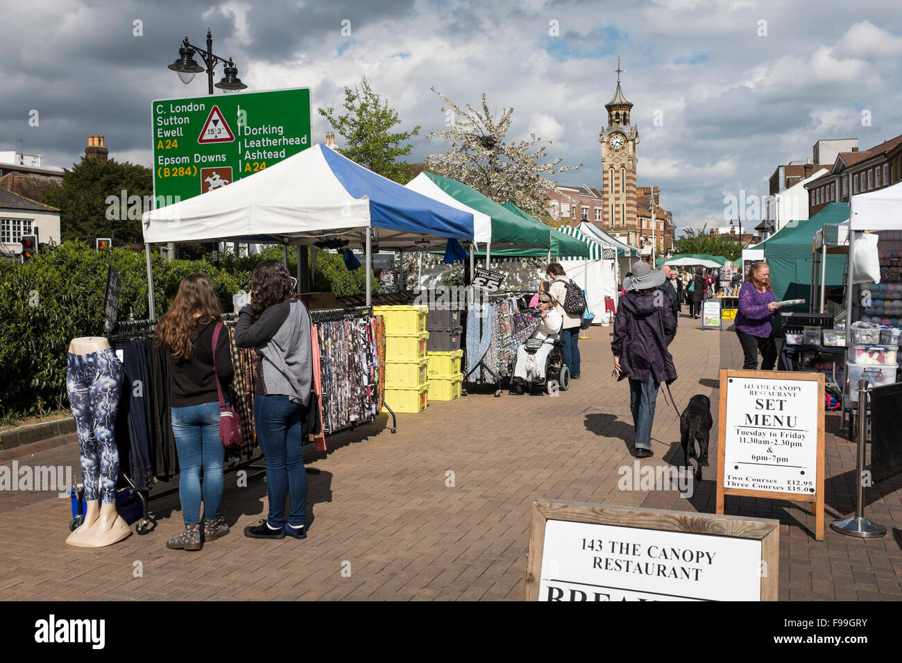 Epsom high street hi-res stock photography and images - Alamy