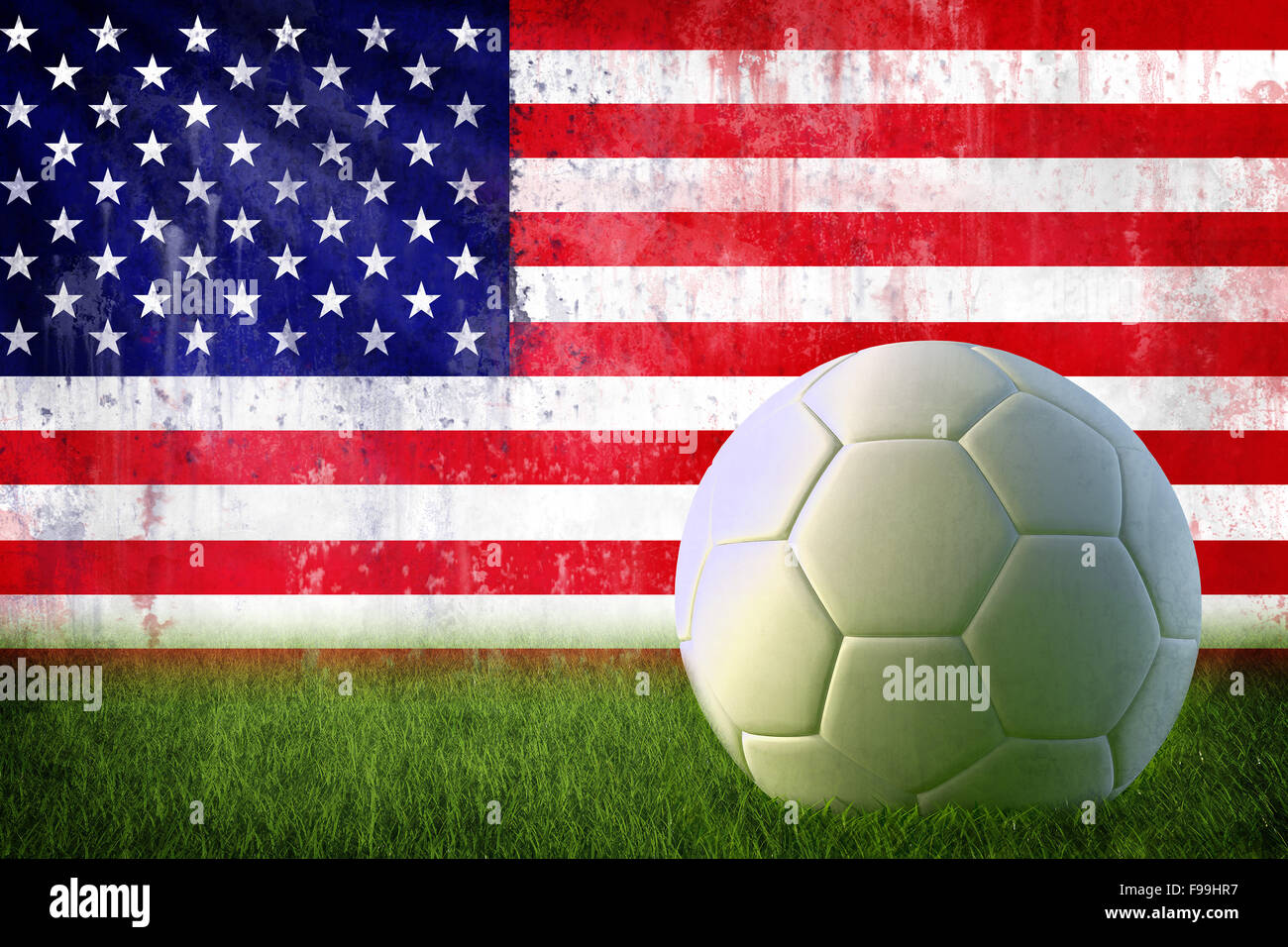 Usa soccer flag hi-res stock photography and images - Alamy