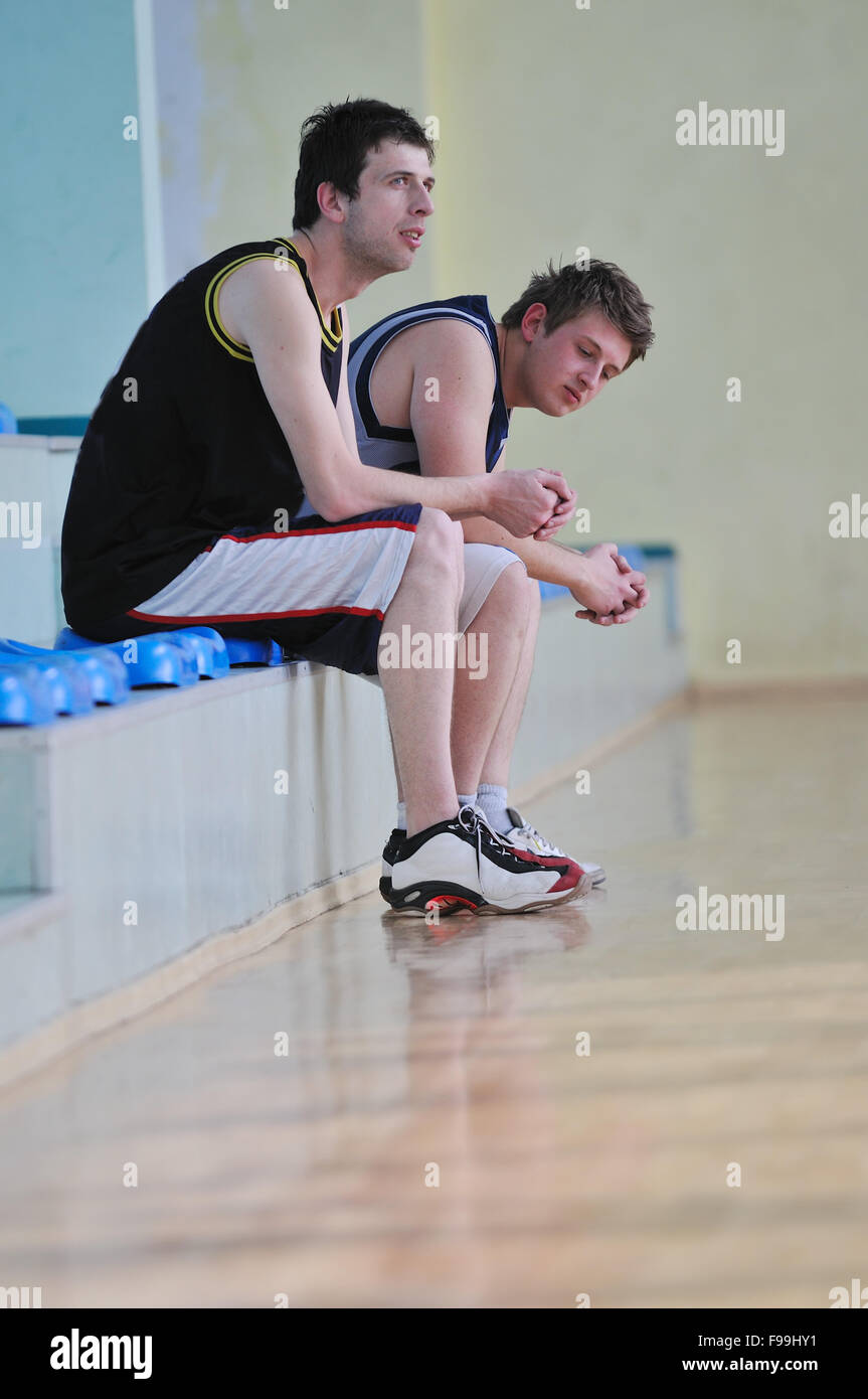 Teen boy tired after sport hi-res stock photography and images - Alamy