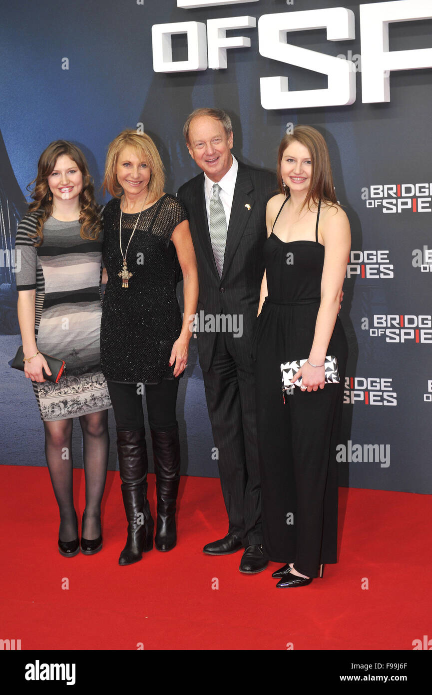 German premiere of 'Bridge of Spies' at Zoo Palast movie theater ...