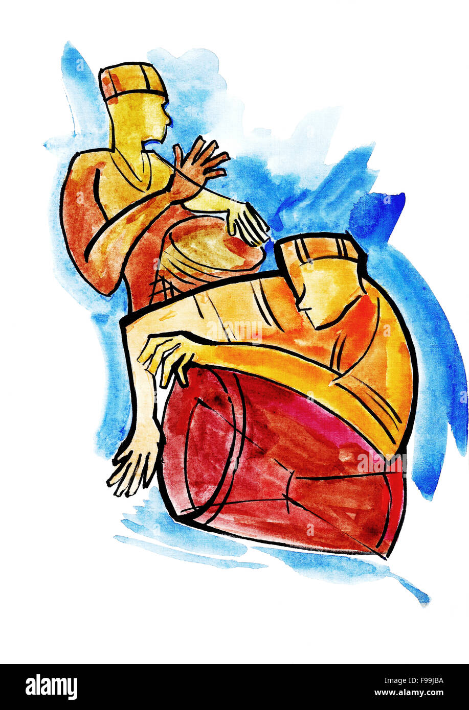 Music entertainment on stage Cut Out Stock Images & Pictures - Alamy