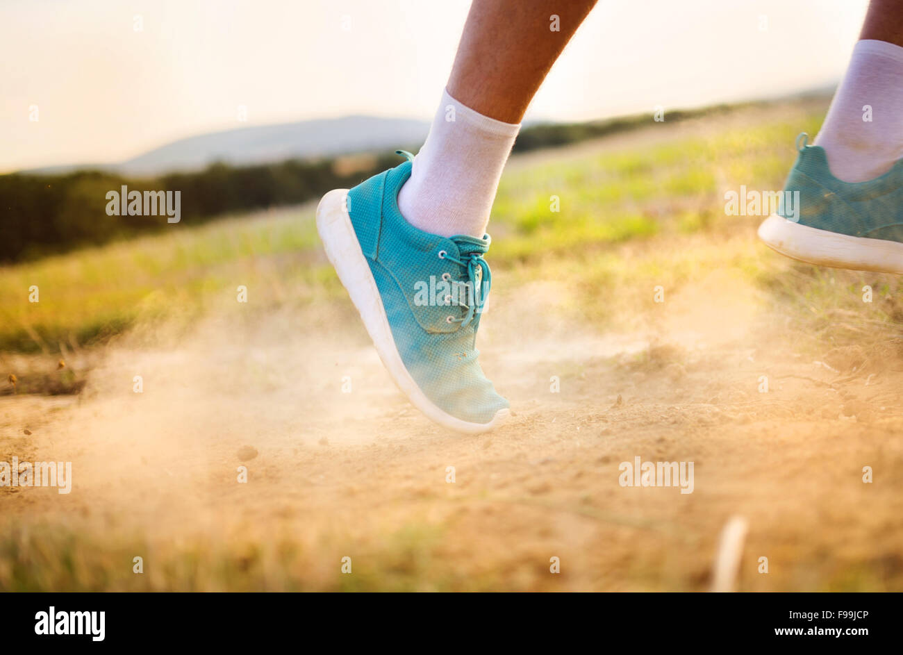 Running feet hi-res stock photography and images - Alamy