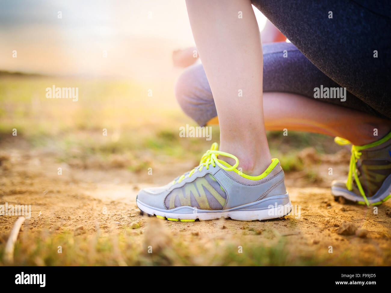 Woman feet hi-res stock photography and images - Alamy