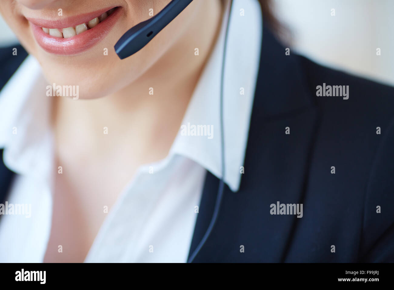 Female operator hi-res stock photography and images - Alamy