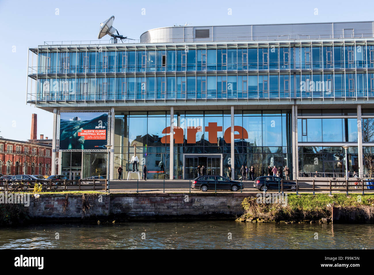 European television station ARTE, a cultural broadcasting station ...