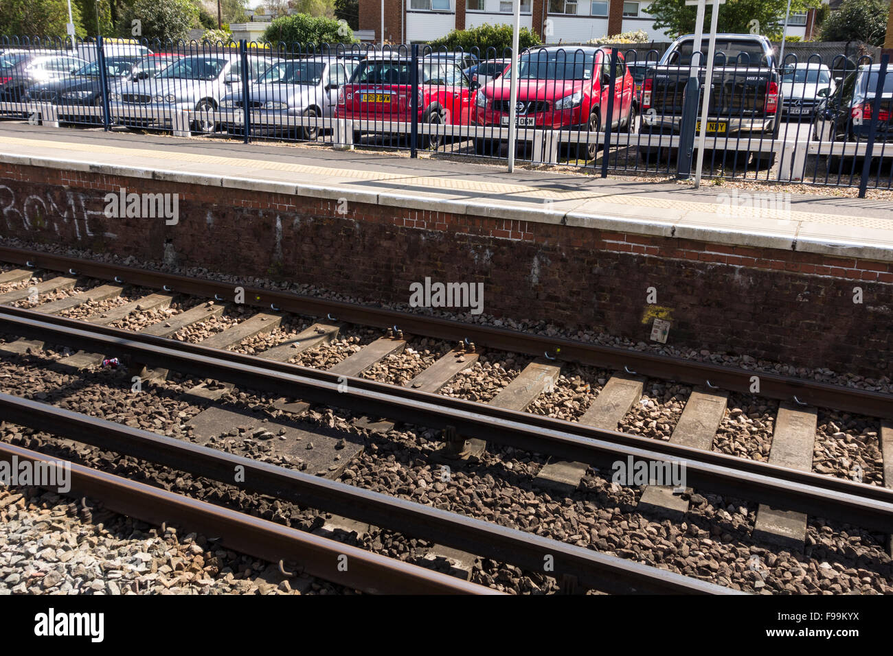Car park railway station surrey hi-res stock photography and images - Alamy