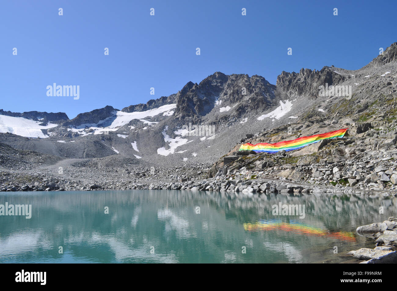 Peace on the mountain Stock Photo - Alamy