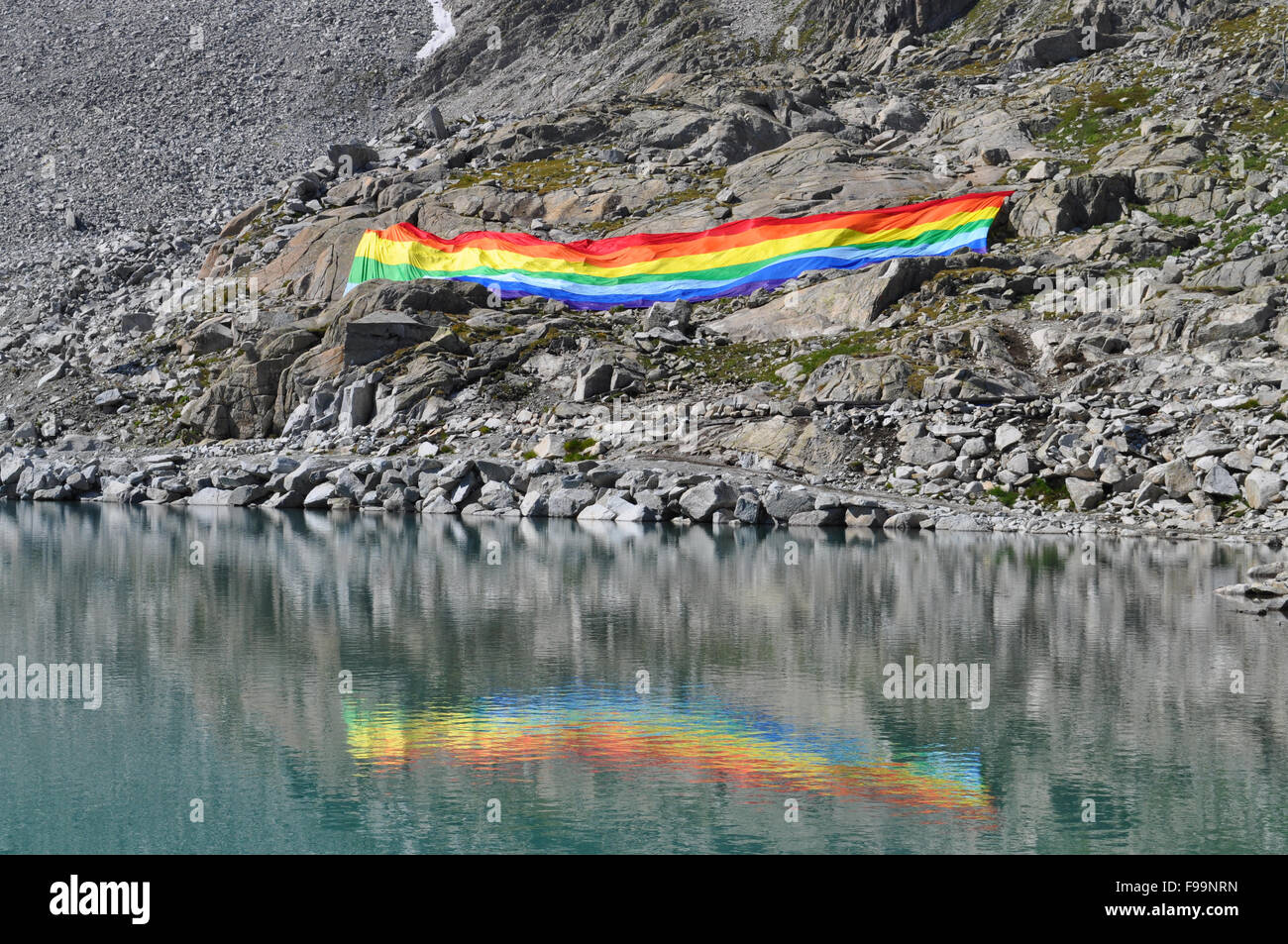 Peace on the mountain Stock Photo - Alamy