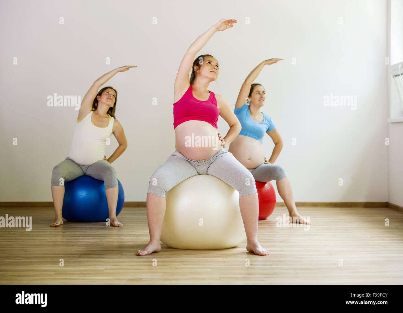 Pregnant exercise ball hi-res stock photography and images - Alamy