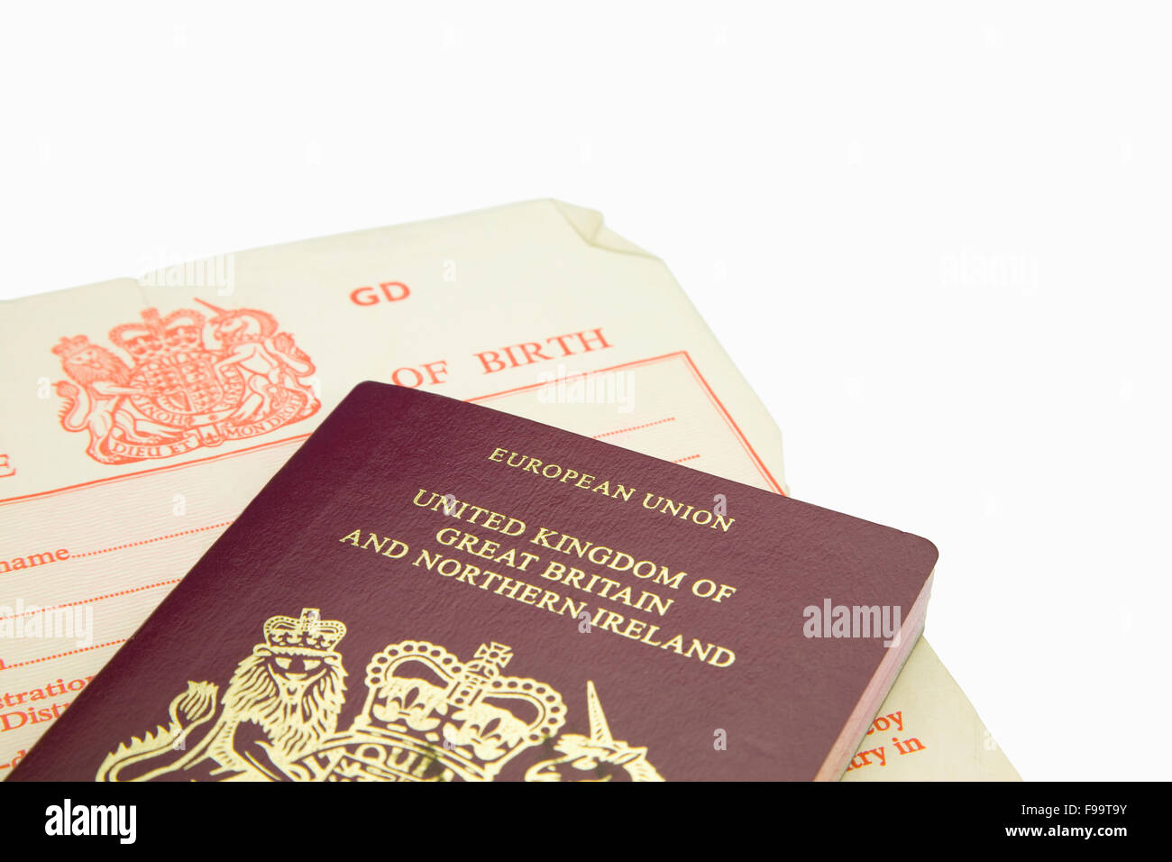 British birth certificate hi-res stock photography and images - Alamy