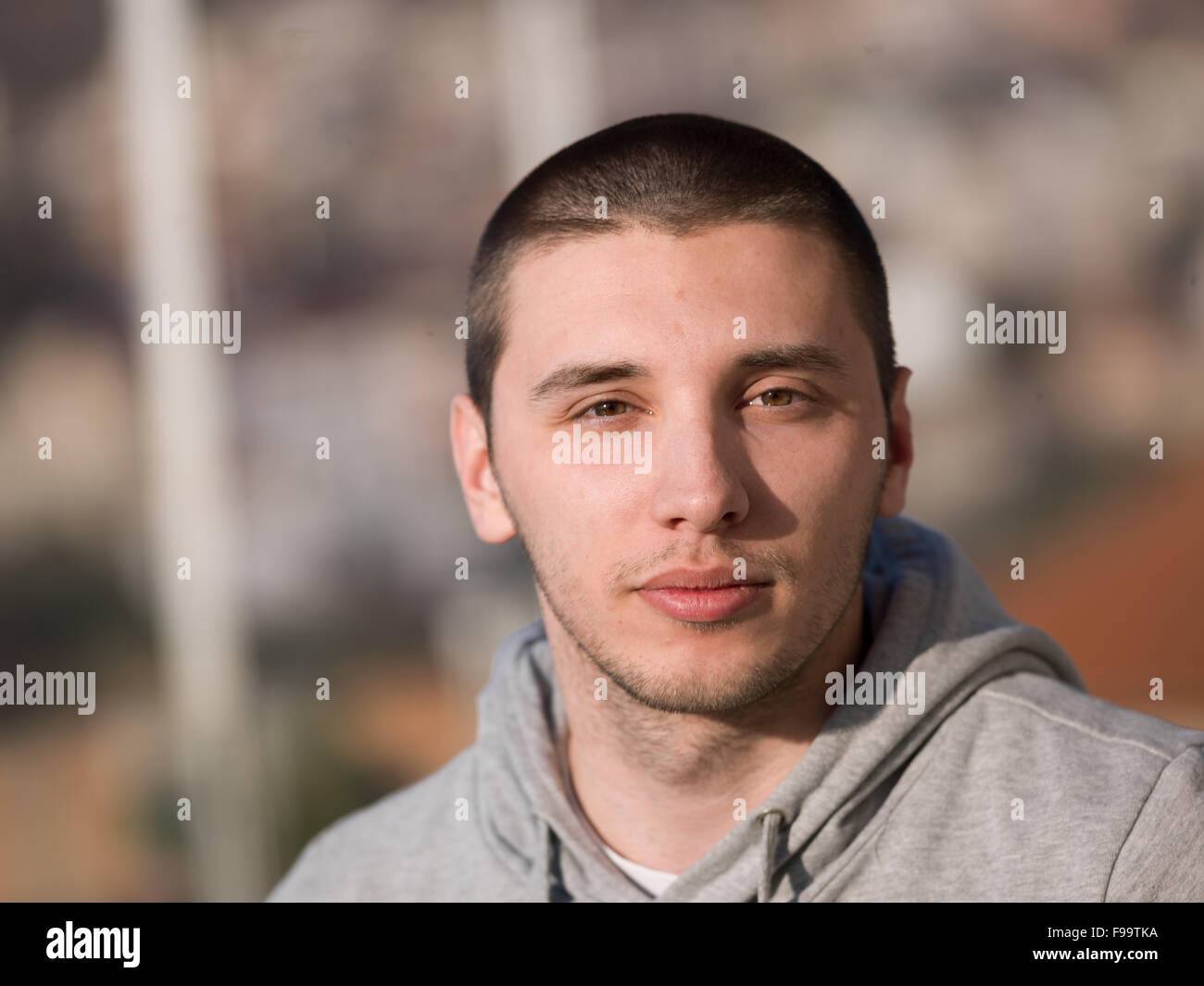 young man portrait outdoor Stock Photo - Alamy