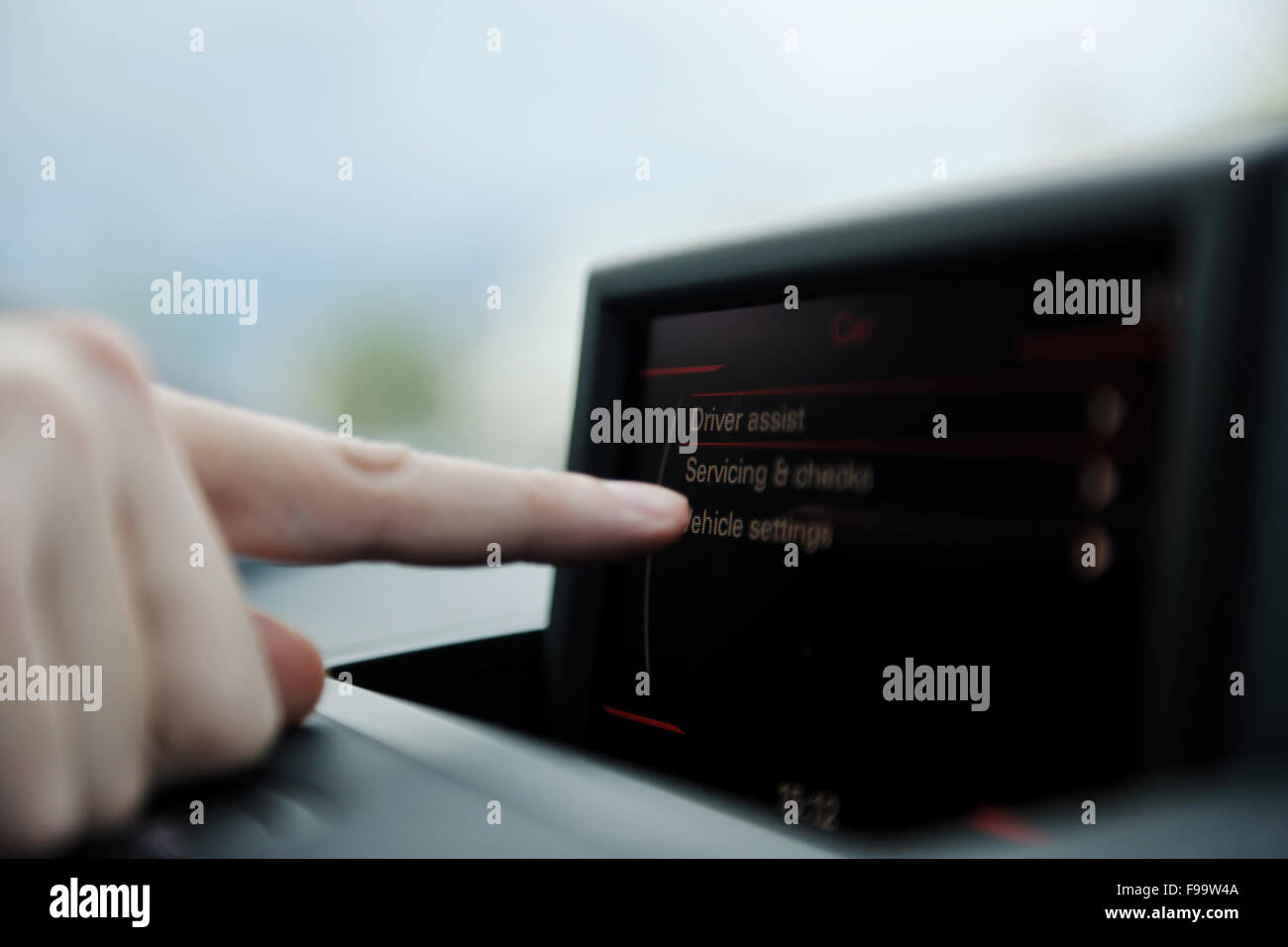 Car onboard technology hi-res stock photography and images - Alamy