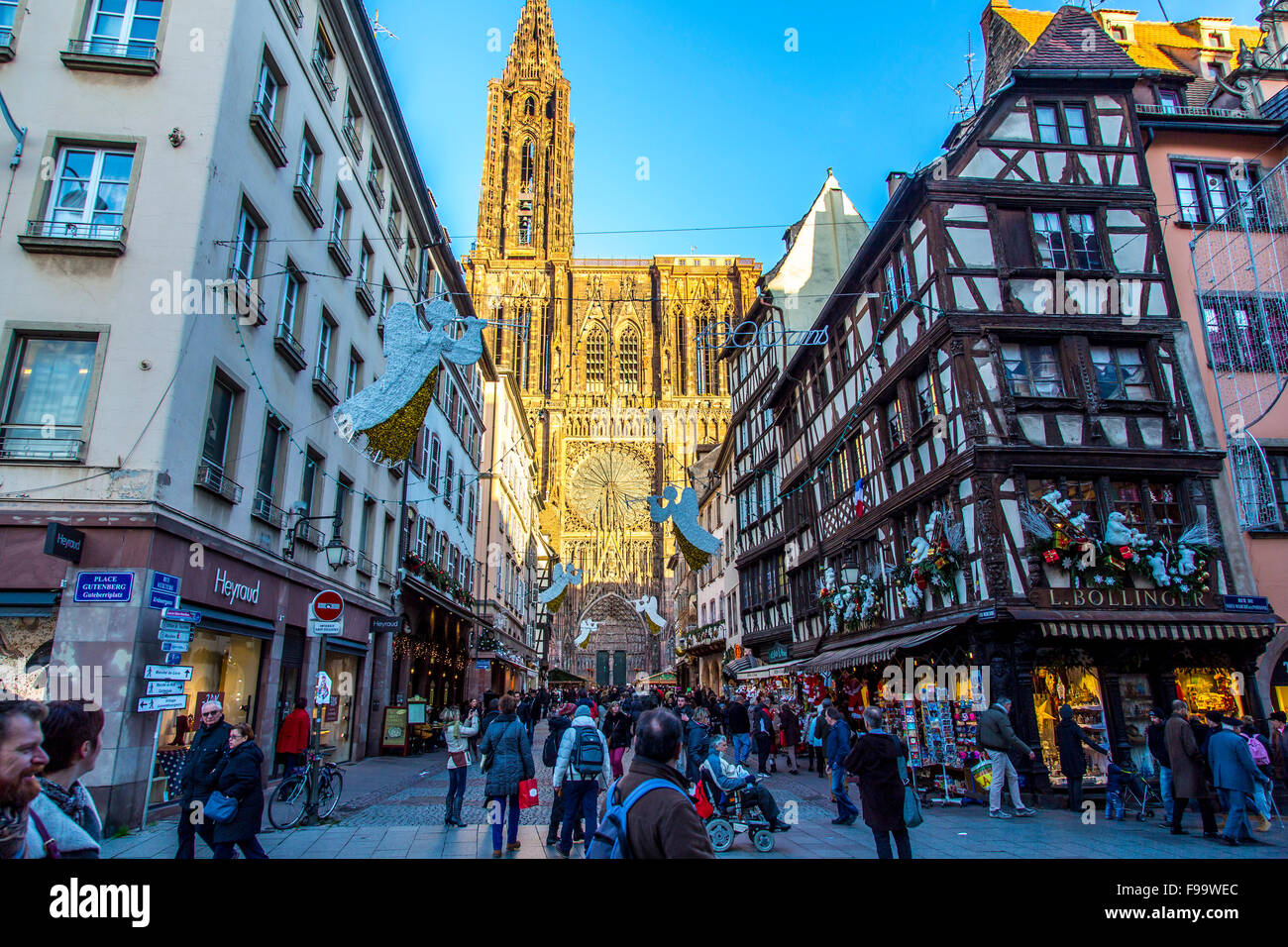 Cathedral of Our Lady, Gothic style church building in the old town ...