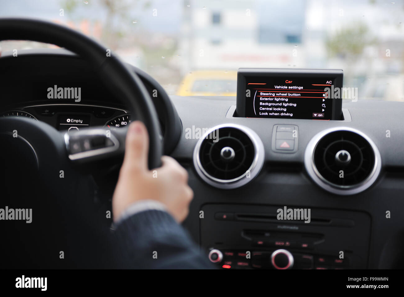 Car onboard technology hi-res stock photography and images - Alamy