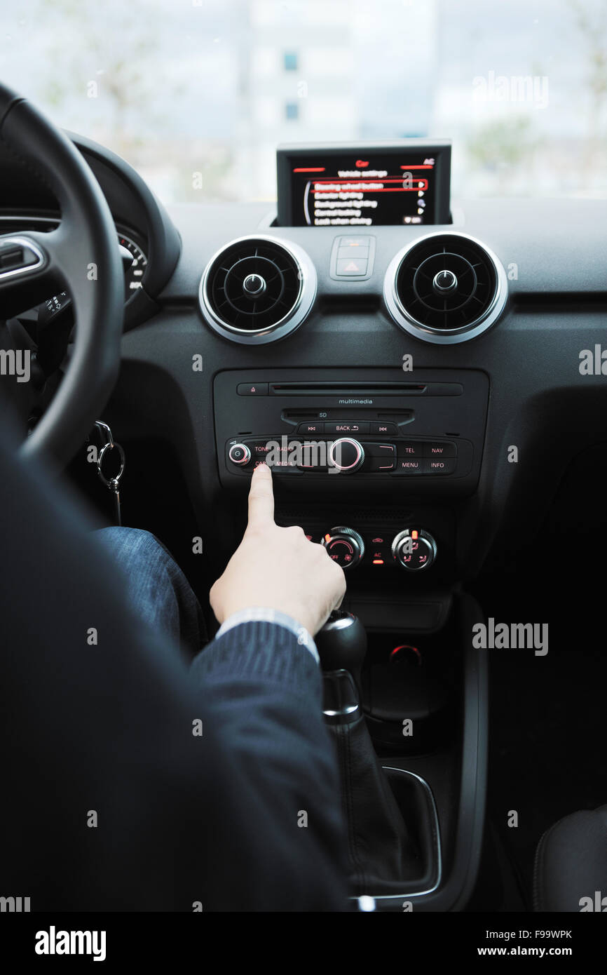 Car onboard technology hi-res stock photography and images - Alamy