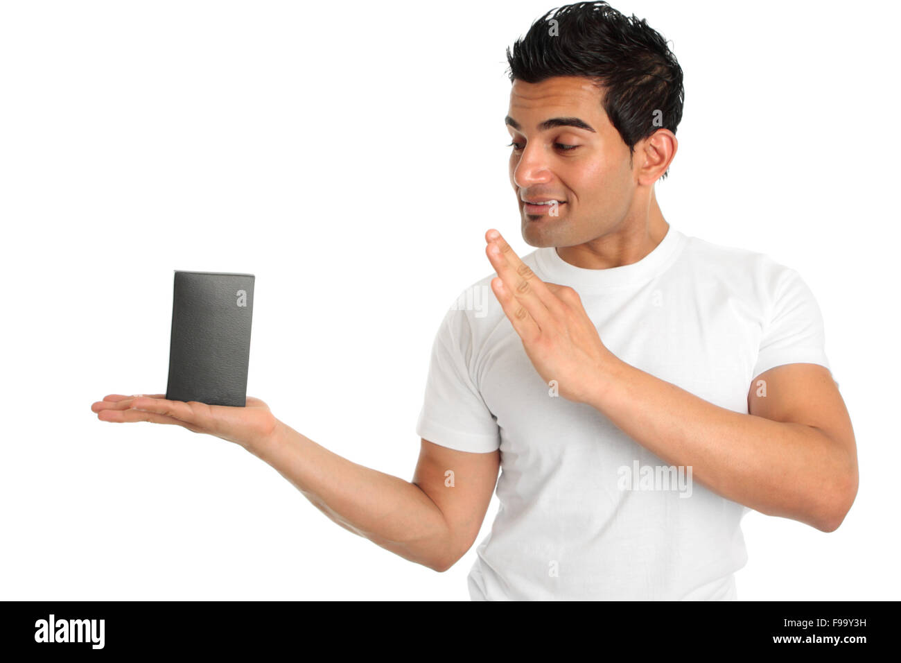 Advertising man men male Cut Out Stock Images & Pictures - Alamy