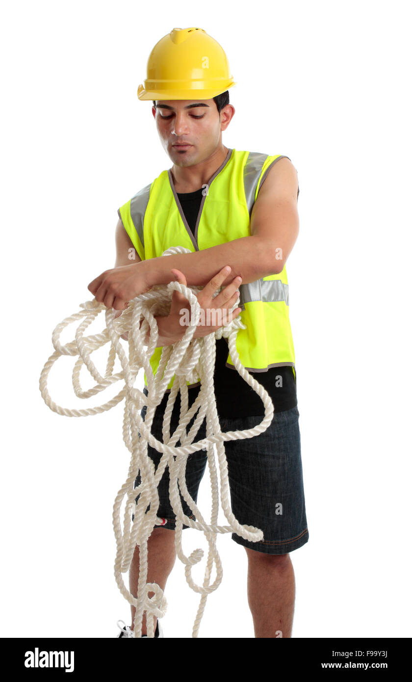 Builder construction worker Stock Photo - Alamy