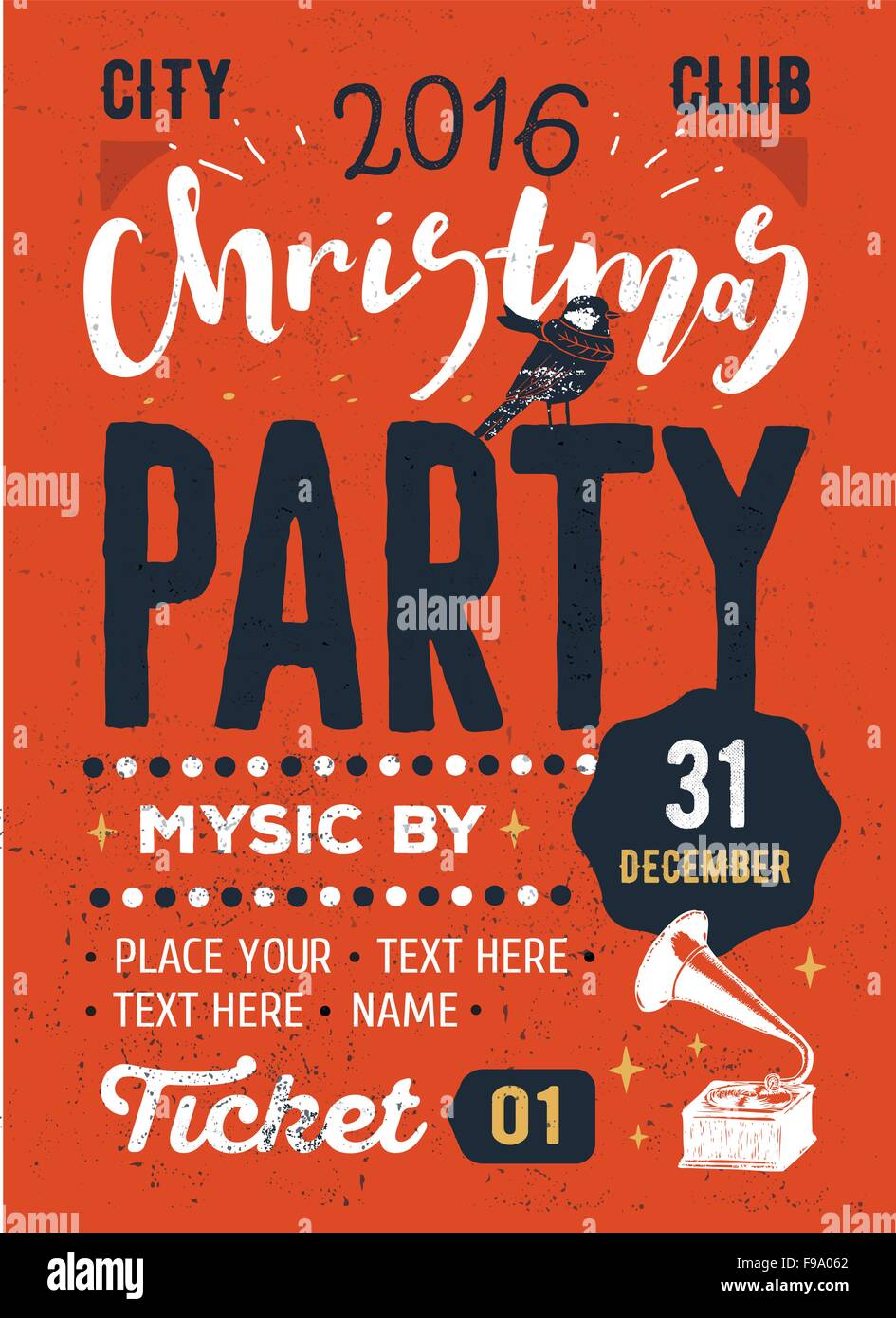 Retro Typography Poster