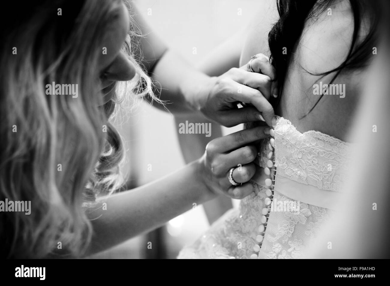 Female ready Black and White Stock Photos & Images - Alamy