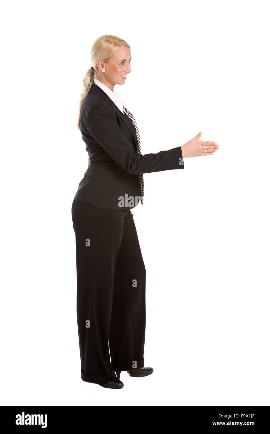 Shaking a hand Stock Photo - Alamy