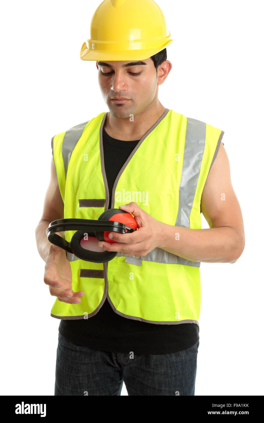 Builder Construction Worker Stock Photo - Alamy