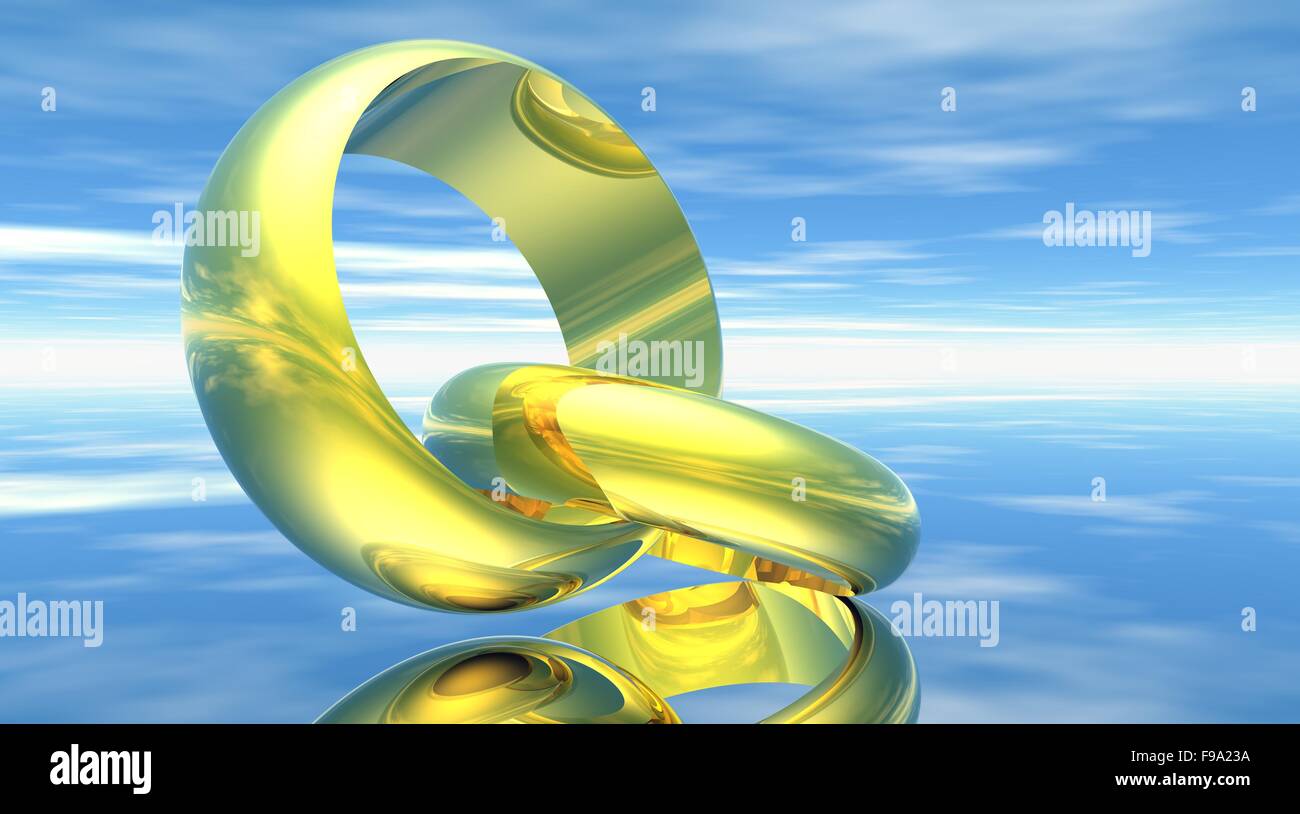 Wedding symbolic rings Stock Photo - Alamy