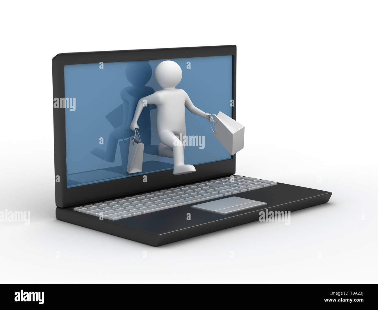 Electronic goods store Cut Out Stock Images & Pictures - Alamy