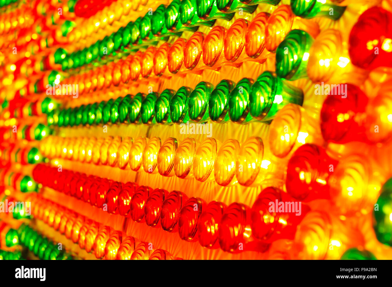 light show background in luna park Stock Photo - Alamy