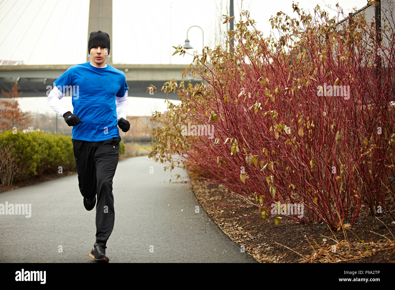 A man running Stock Photo - Alamy