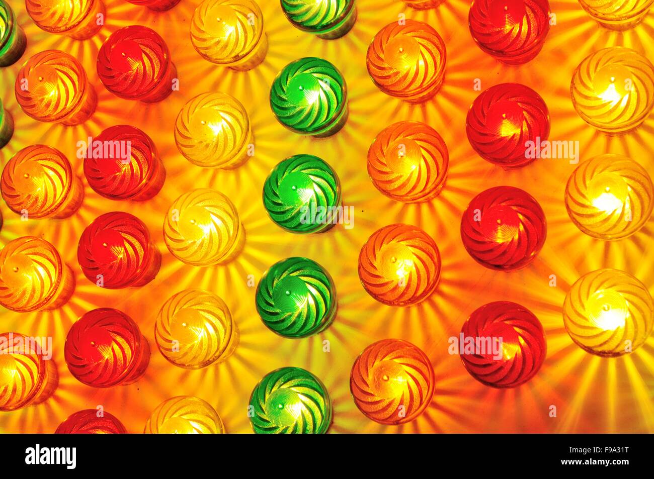 light show background in luna park Stock Photo - Alamy