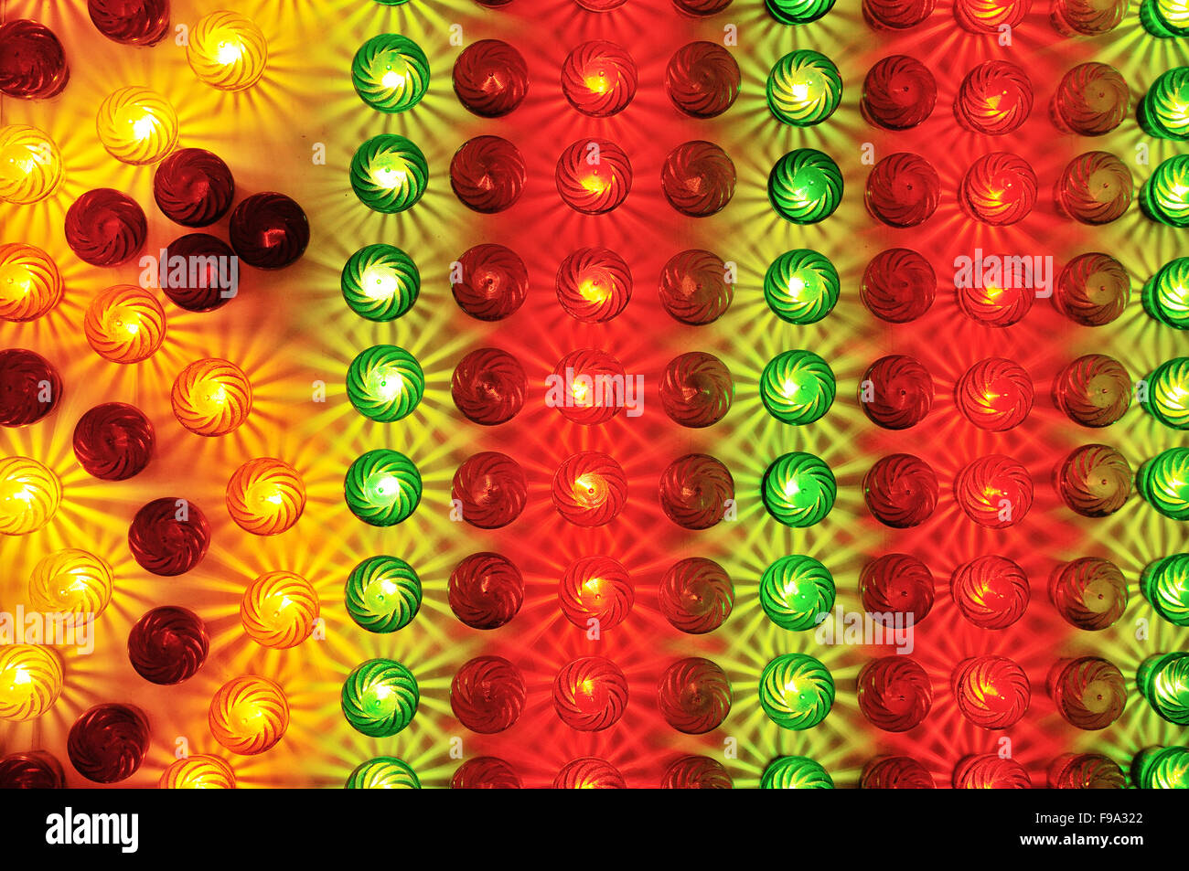 light show background in luna park Stock Photo - Alamy